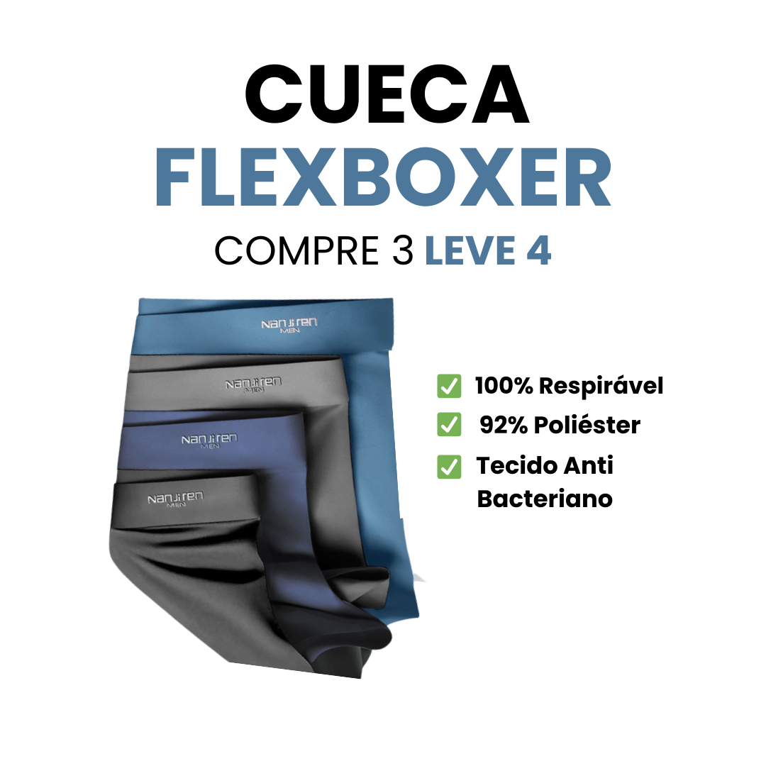 Cueca FlexBoxer Premium (COMPRE 3 LEVE 4) – Ideal Golden